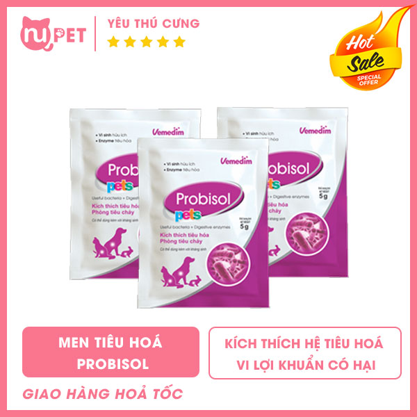 Men tiêu hoá Probisol cho chó mèo