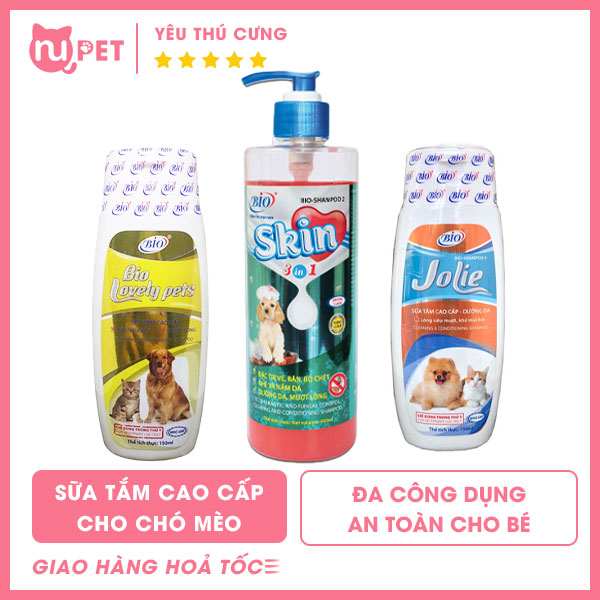 Sữa tắm Bio cho chó mèo